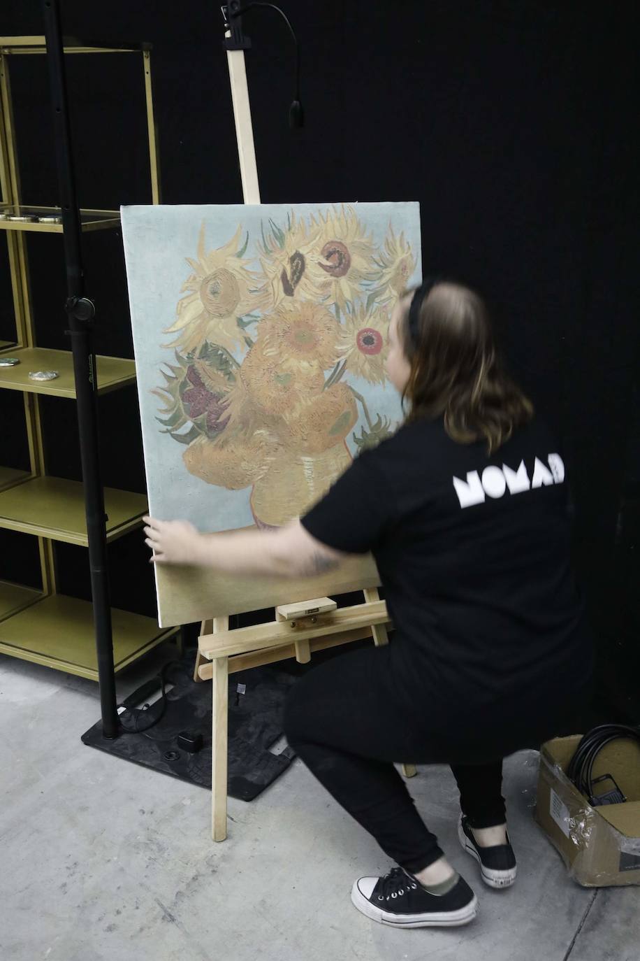 Fotos: Una inmersión en el mundo de Van Gogh a escala real | El Comercio: Diario de Asturias